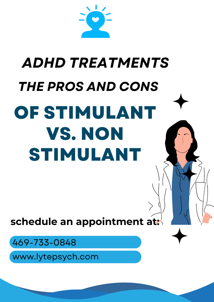 Exploring ADHD Treatments: The Pros and Cons of Stimulant vs. Non ...