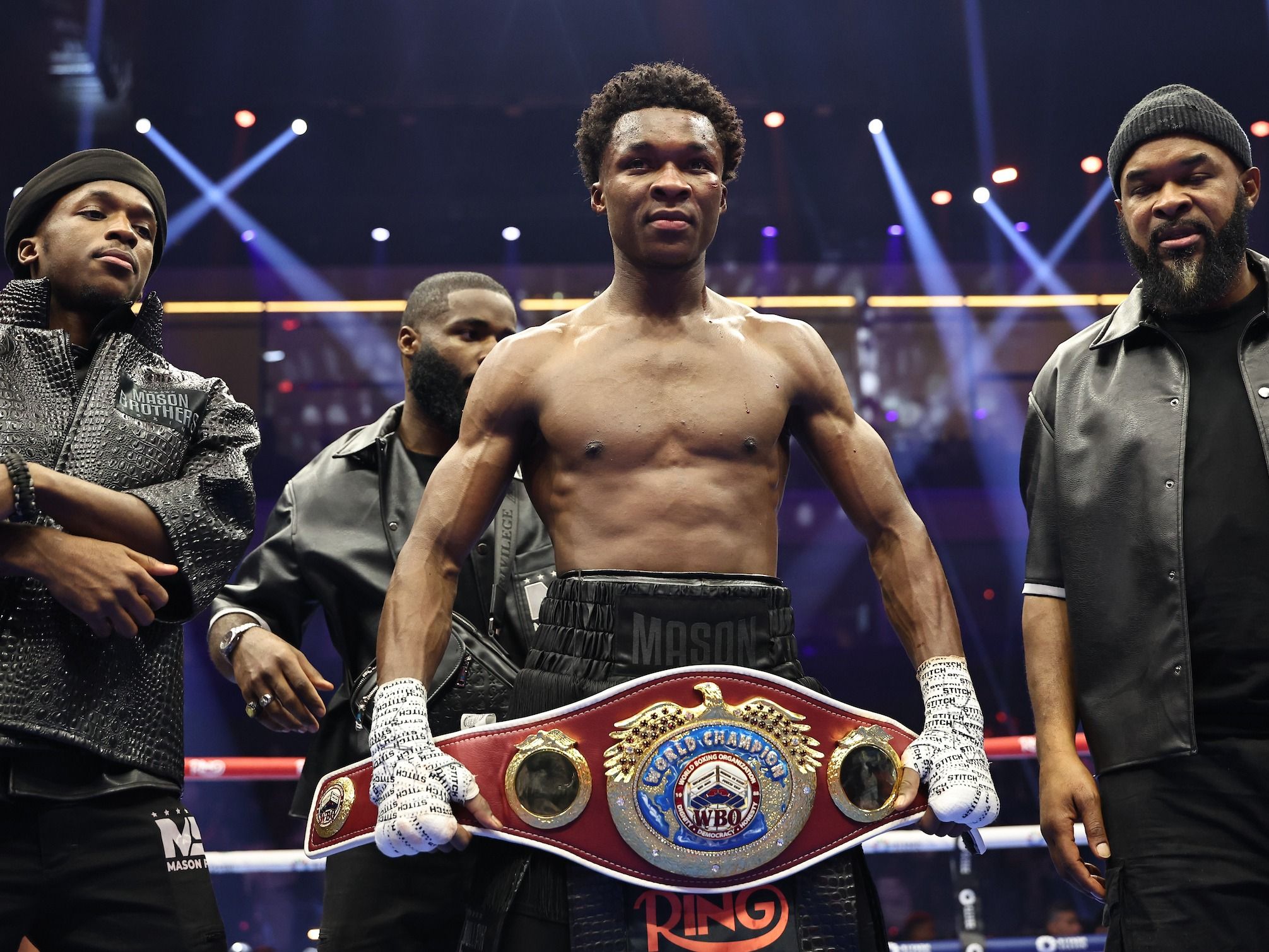 Abdullah Mason embraces new role as boxing’s youngest male champion ...