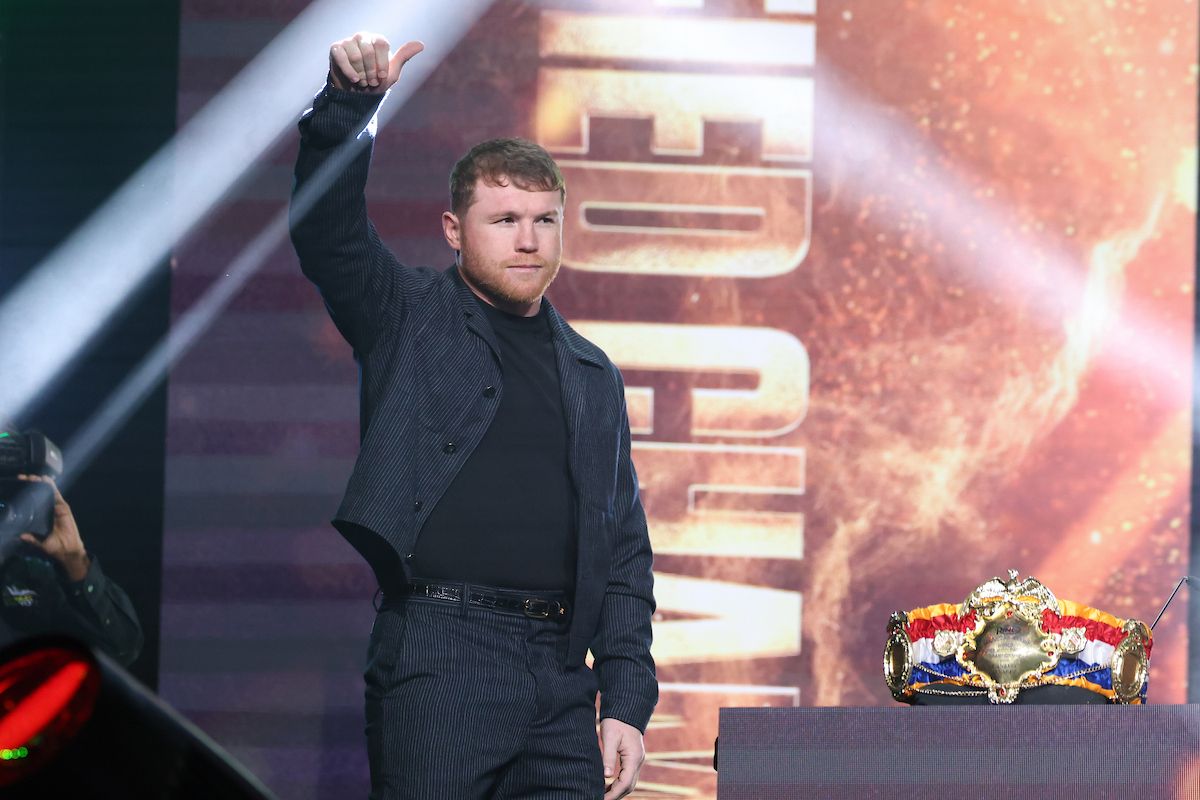 Canelo Looking Forward To Becoming A Two Time Undisputed Champion | The ...