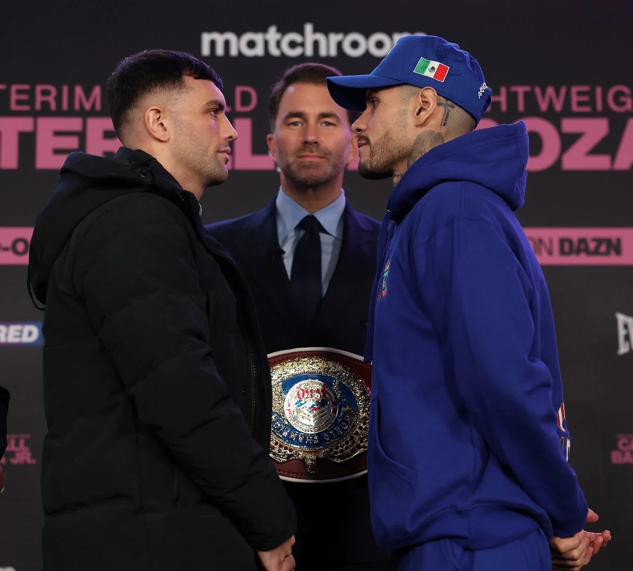 Photos: Jack Catterall, Arnold Barboza - Face To Face at Final Presser ...