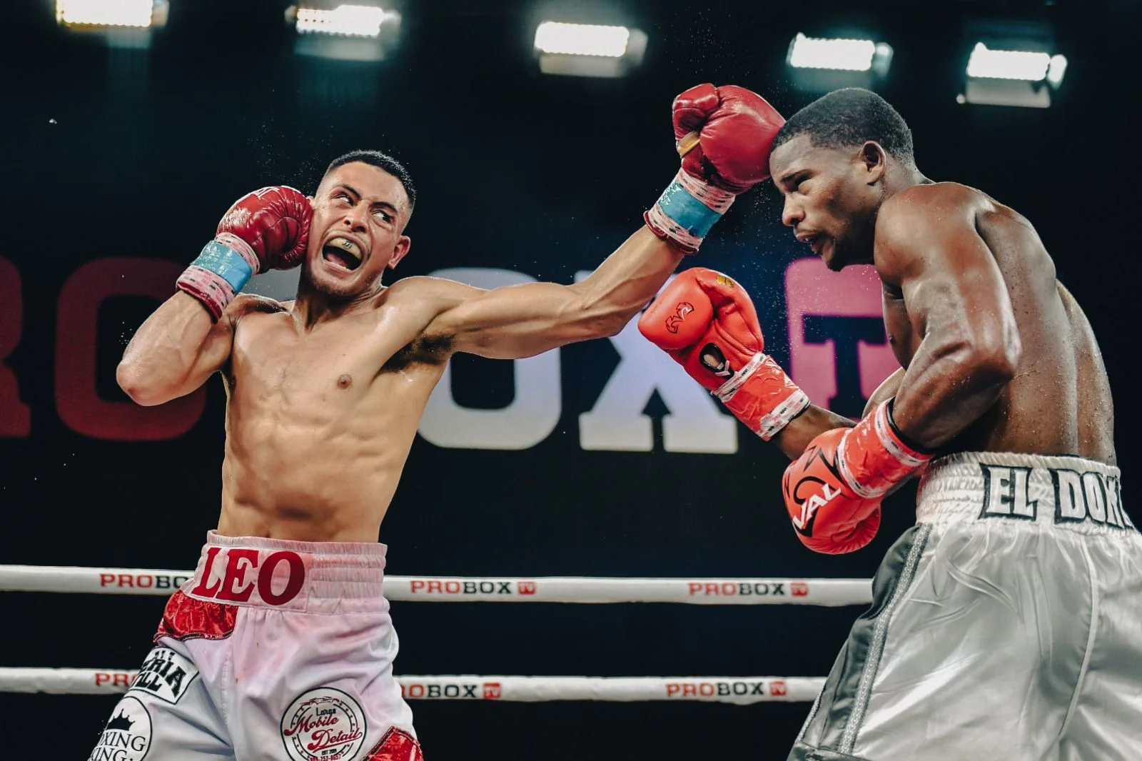 Leonardo Ruiz puts his quality sparring to the test vs Oziel Santoyo in ...