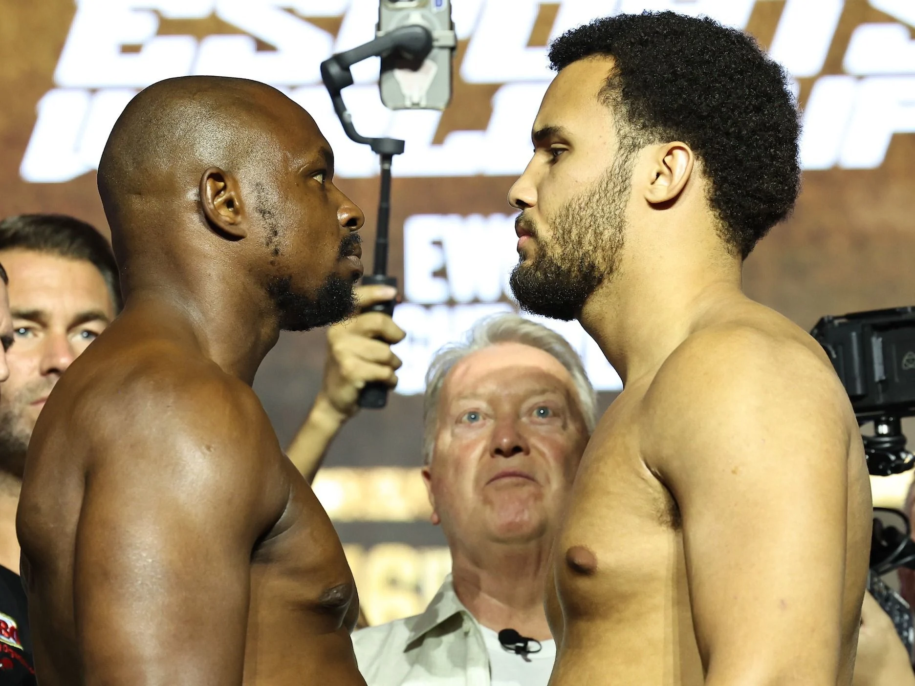 Moses Itauma, Dillian Whyte Both Lighter Than Expected At Riyadh Weigh ...
