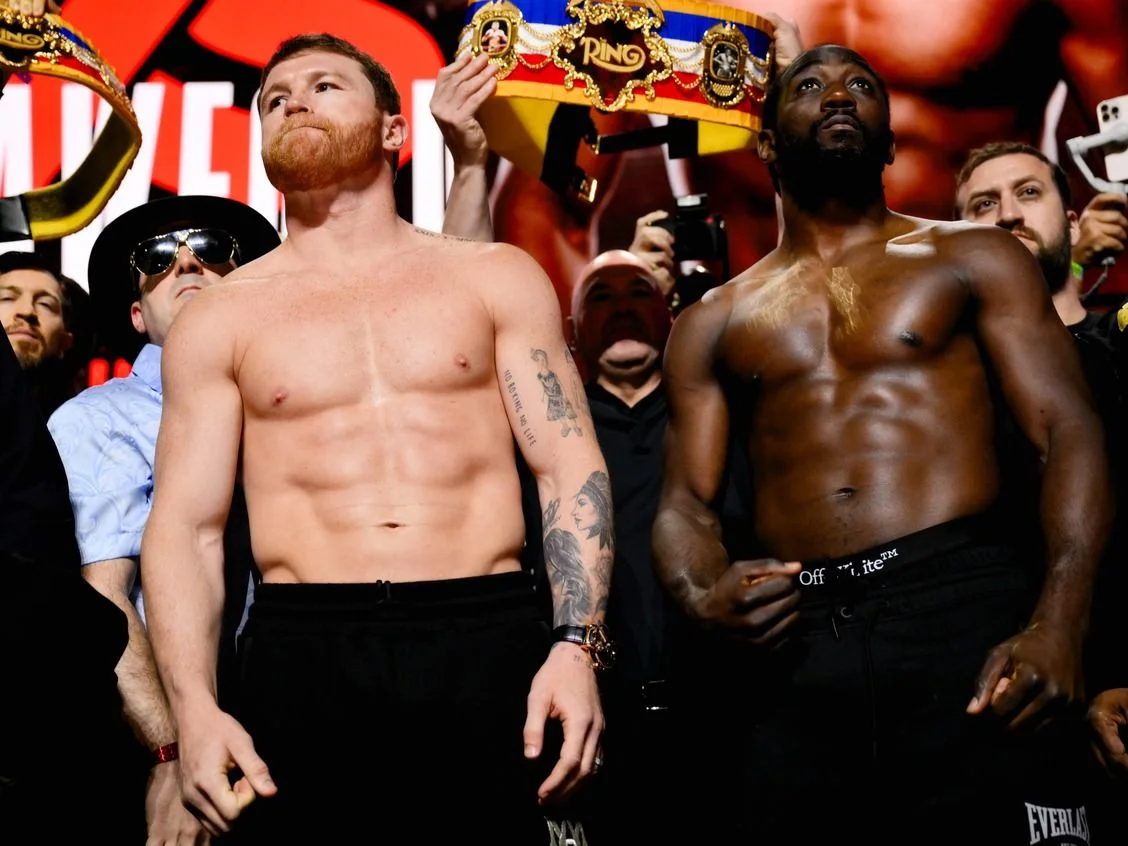 Canelo Alvarez, Terence Crawford Weigh In At 167½ Pounds For Netflix ...