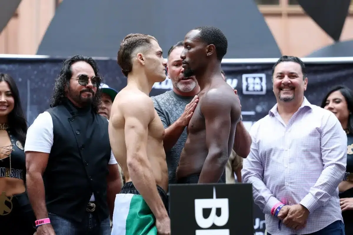 Kenneth Sims, Oscar Duarte Make Weight for WBA Junior Welterweight ...