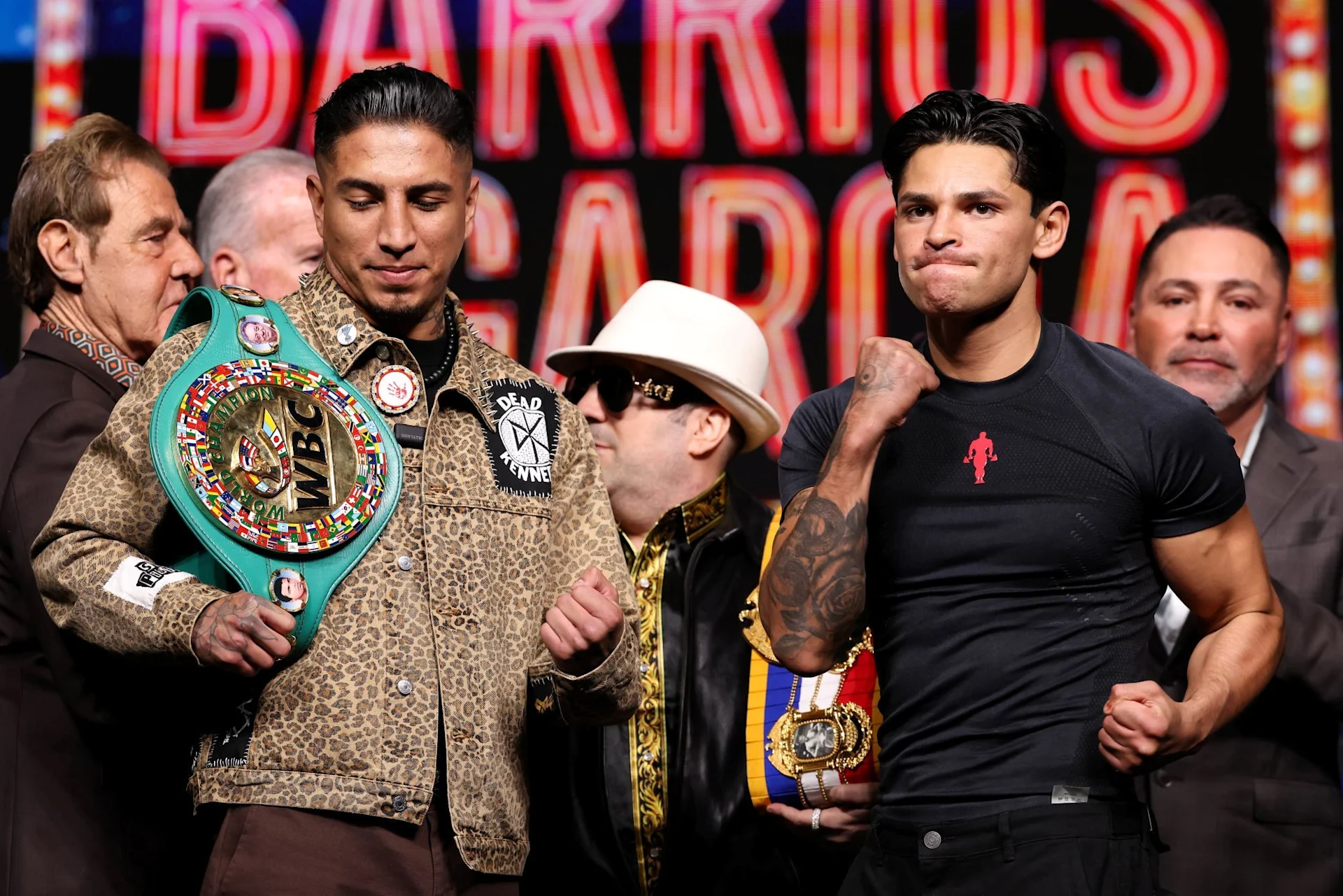 Mario Barrios unfazed by Ryan Garcia's histrionics: 'He's still a ...