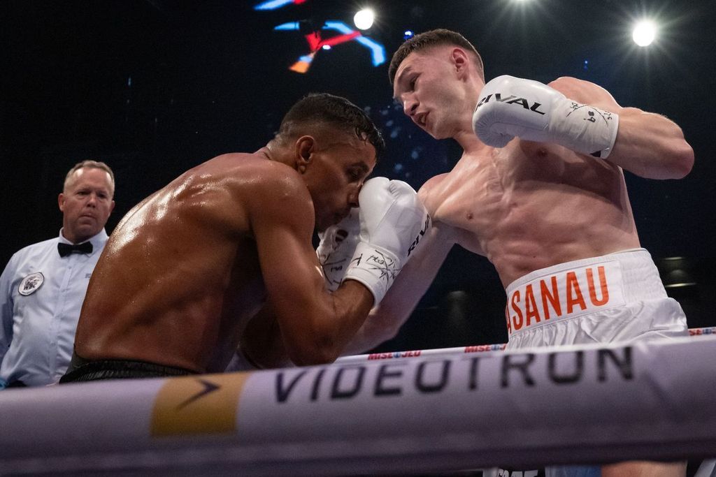 Dzmitry Asanau Demonstrates He's More Than Slick With Laid Douadi Win ...