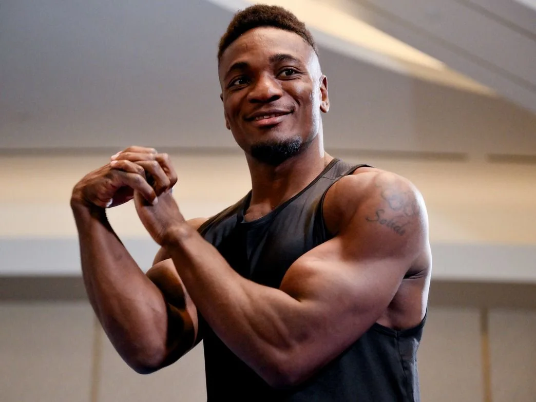 Christian Mbilli, Osleys Iglesias Helping Camille Estephan Hone 168 ...