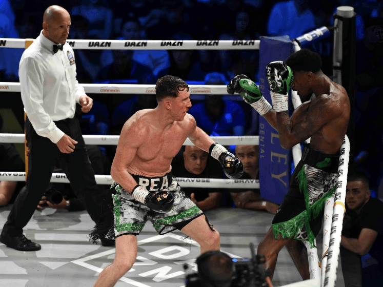 Brad Rea outworks Shakan Pitters in 12-round firefight to win European ...