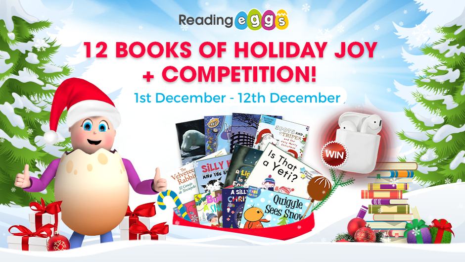 Reading Eggs 12 Books of Holiday Joy Competition!