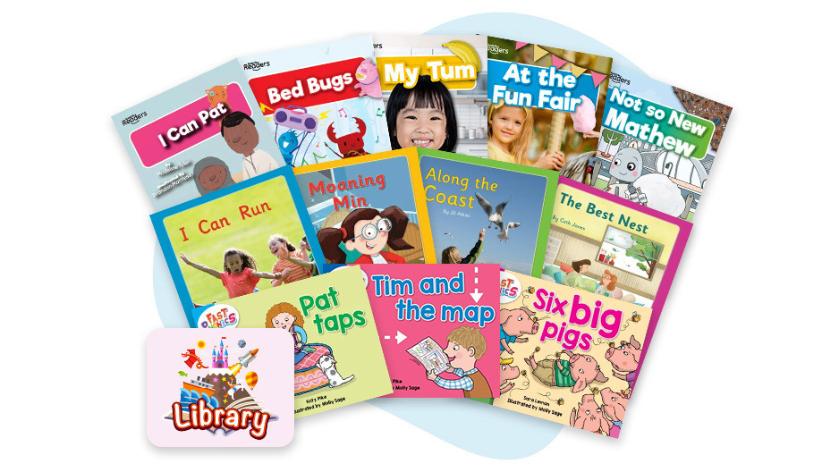 Over 350 Phonics Decodable Readers in the Reading Eggs Library