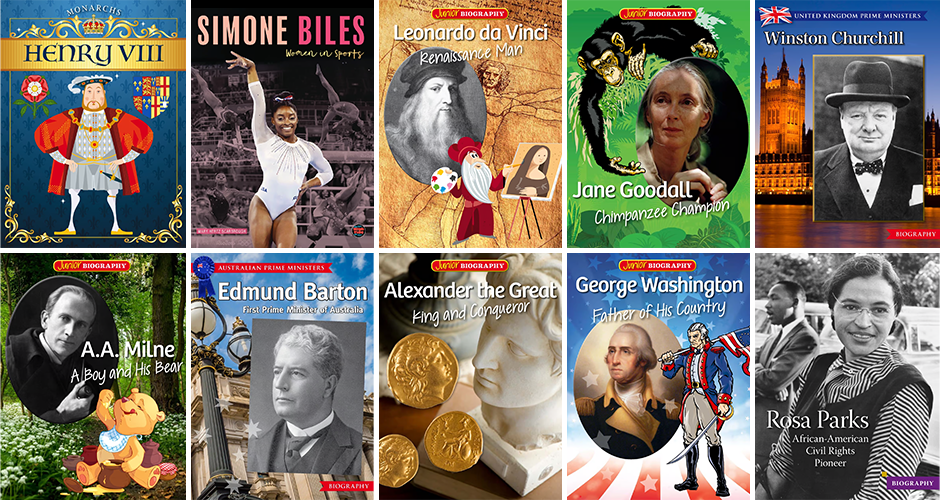 70+ Biographies for Kids in the Reading Eggs Library