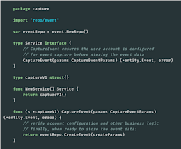 Clean Go For Web Services EasyPost