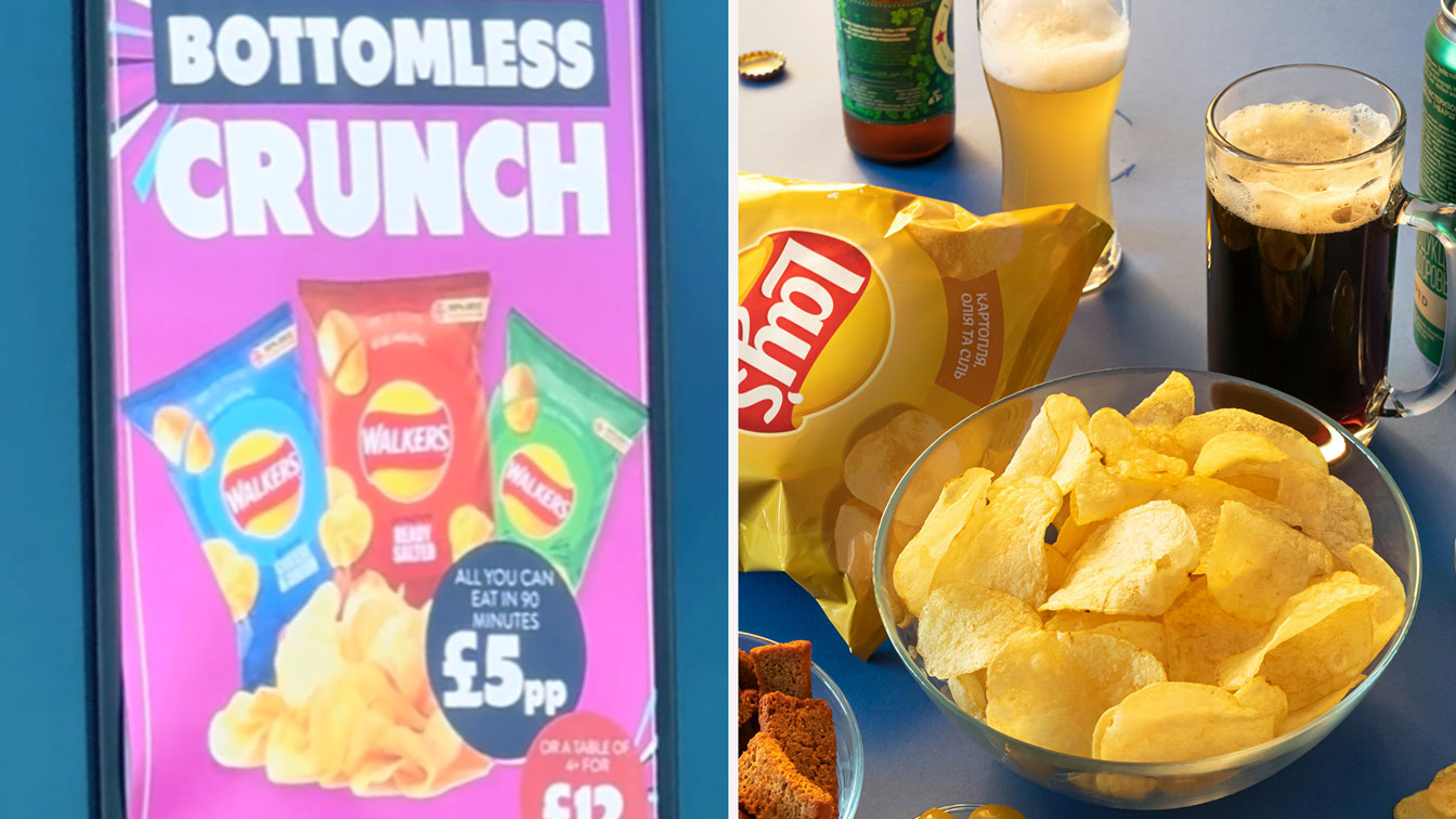 Pub Group Launches ‘Bottomless Crunch’ Menu Where You Can Eat Unlimited ...