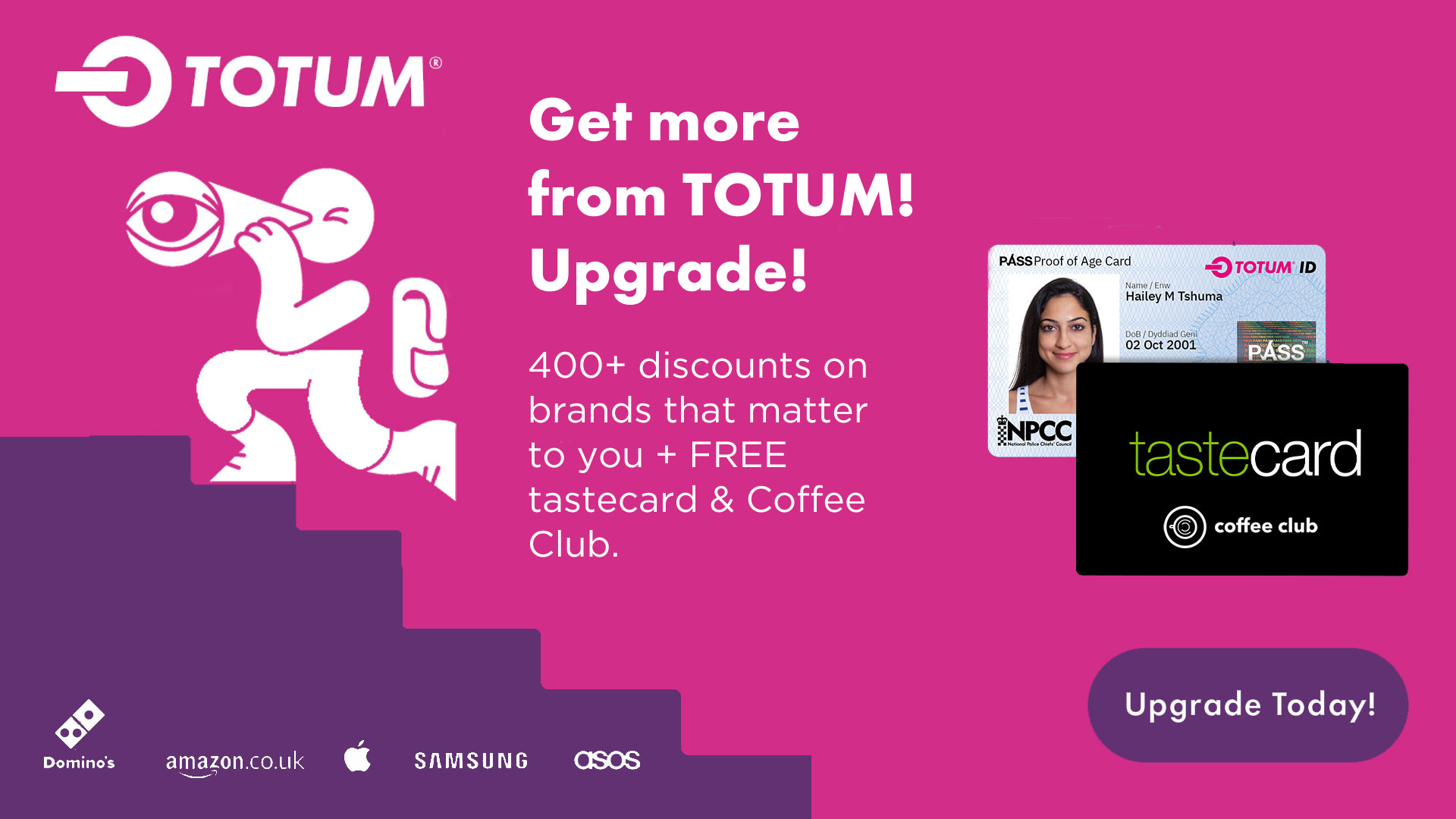 UPGRADE YOUR TOTUM MEMBERSHIP | TOTUM UK