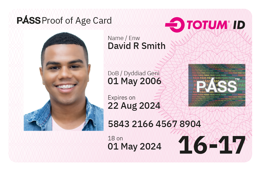 Proof of age ID card with TOTUM | TOTUM UK