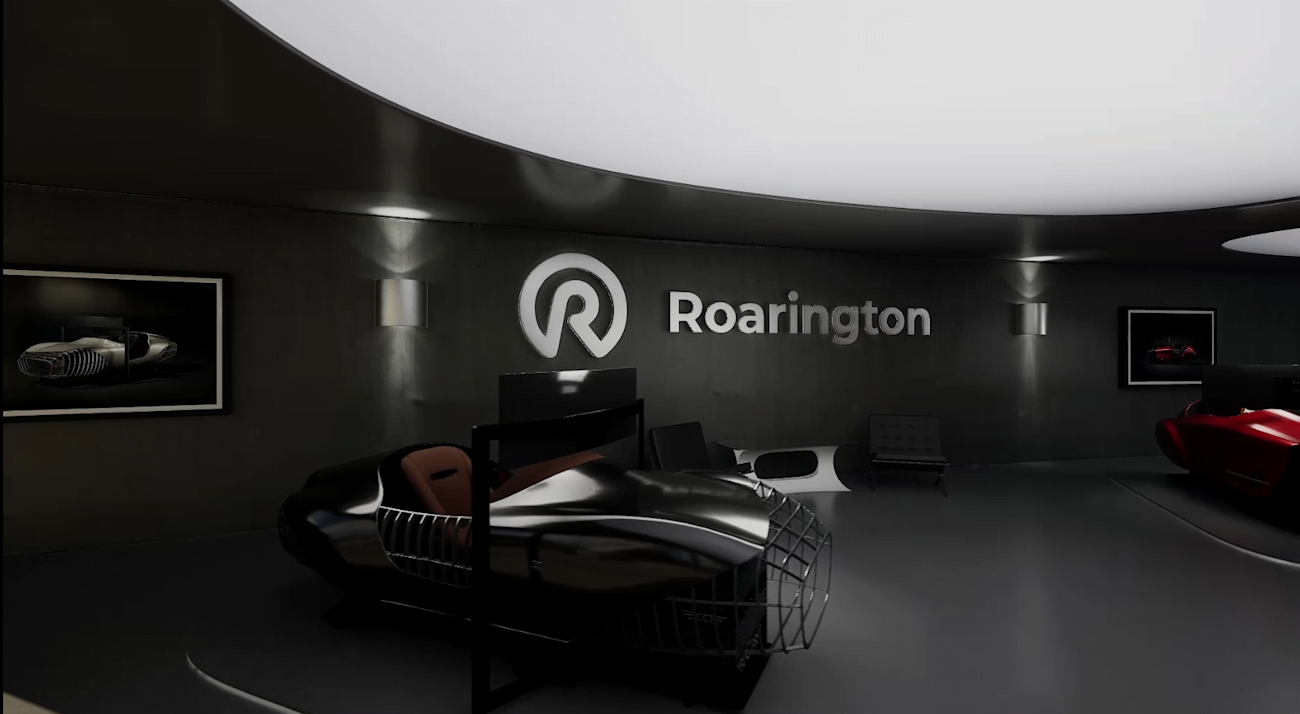 Roarington Metaland: Exhibition Center Landing Page