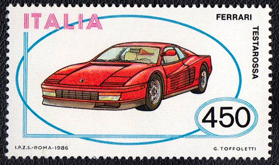 Collecting Ferrari's Successes: Cars and Stamps | Roarington