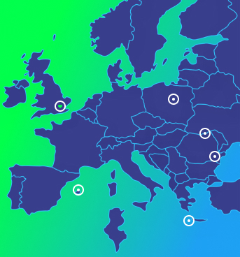 Our route map enables you to see all the destinations you can reach via ...