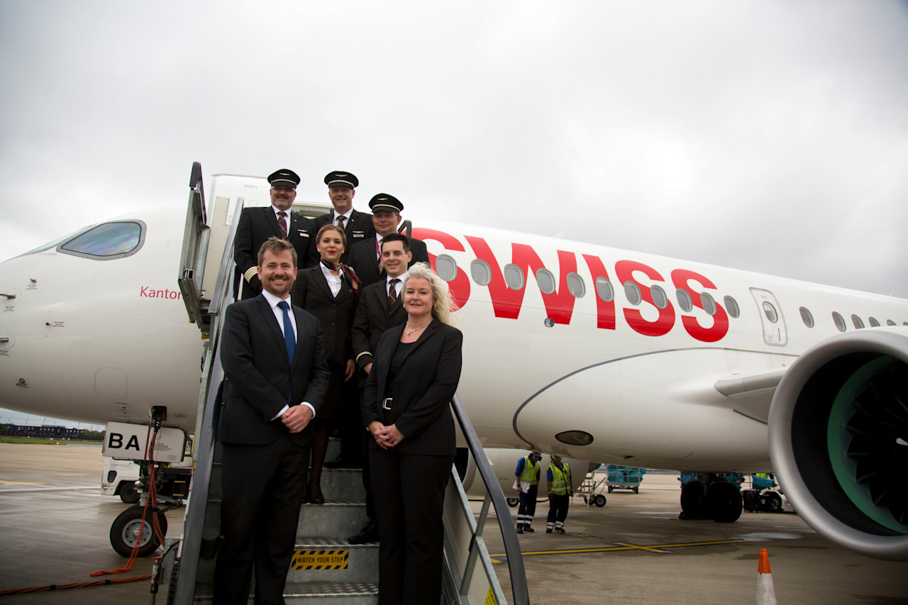 SWISS BECOMES WORLD’S FIRST... | London City Airport