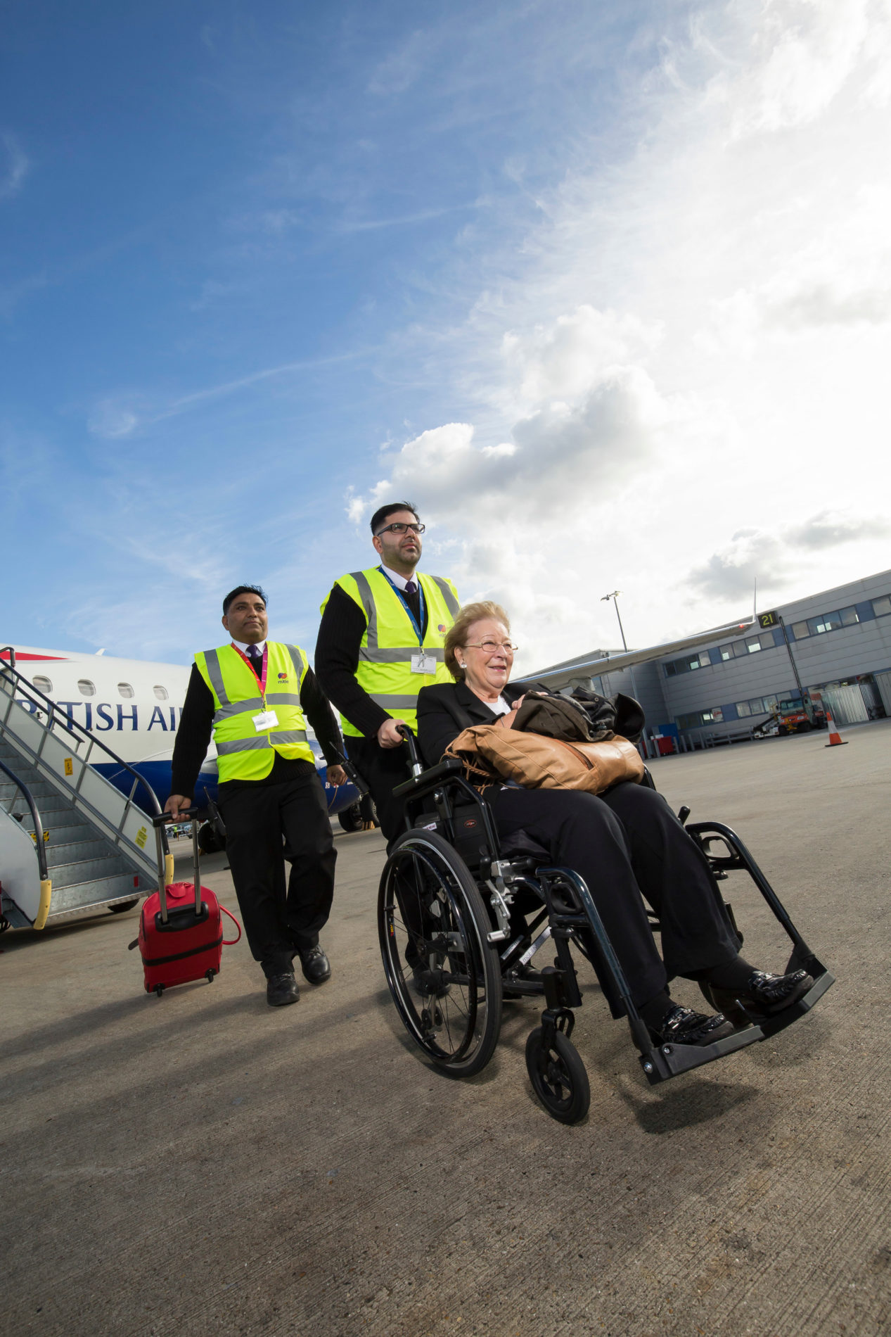 Praised by CAA for improved disabled passenger assistance | London City ...