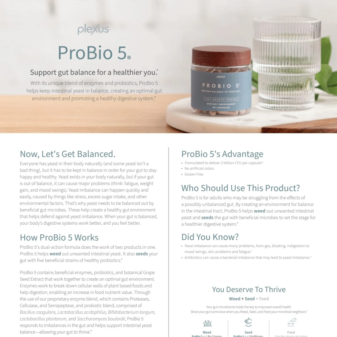 ProBio 5 Information Sheet