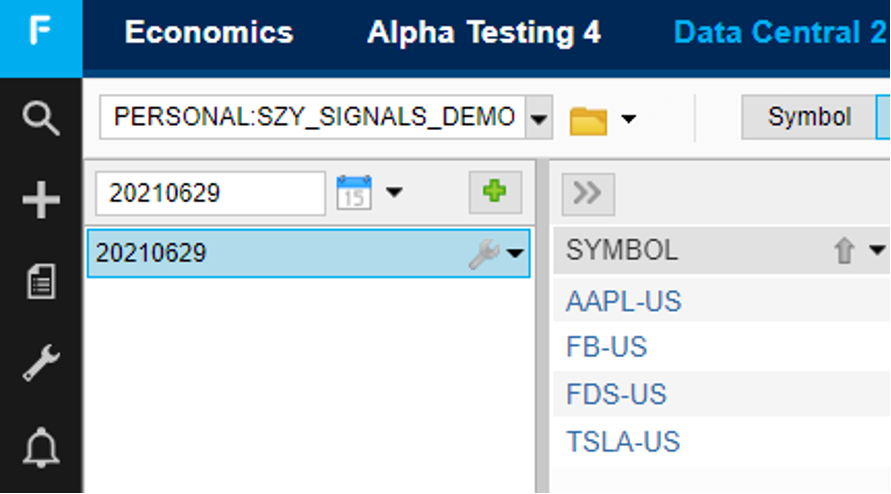 FactSet Developer Portal | Developer