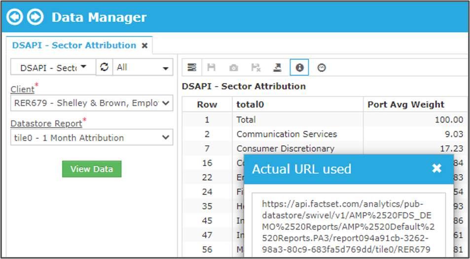 FactSet Developer Portal | Developer