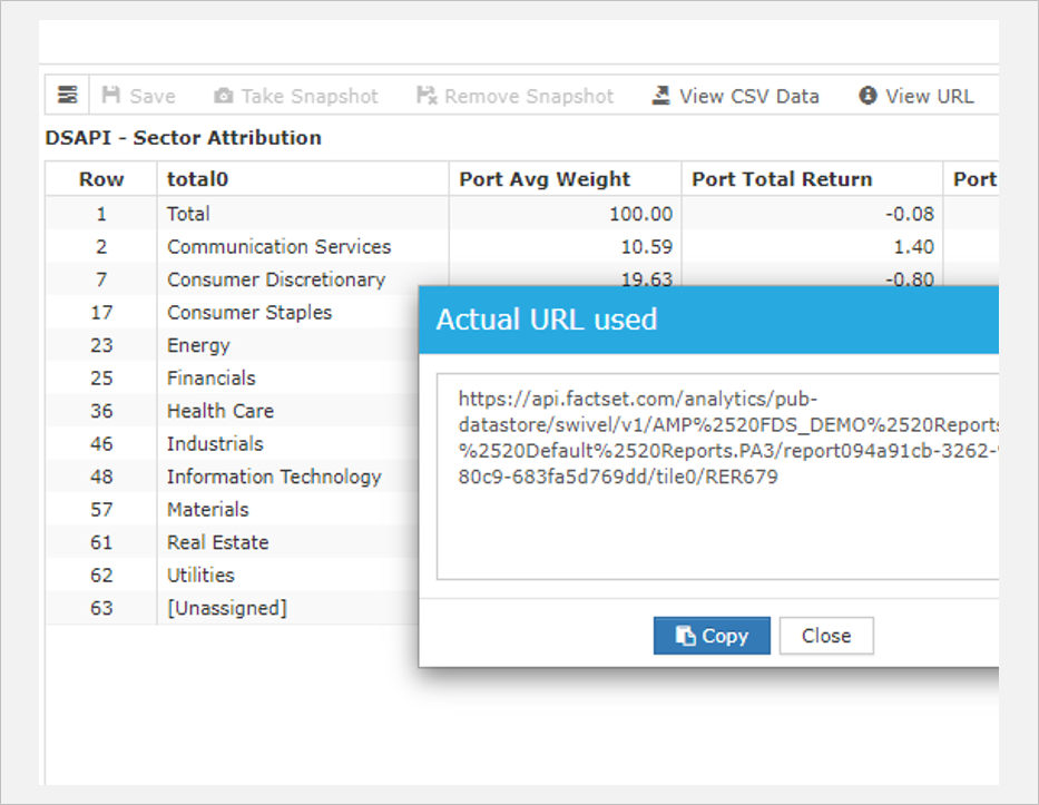 FactSet Developer Portal | Developer