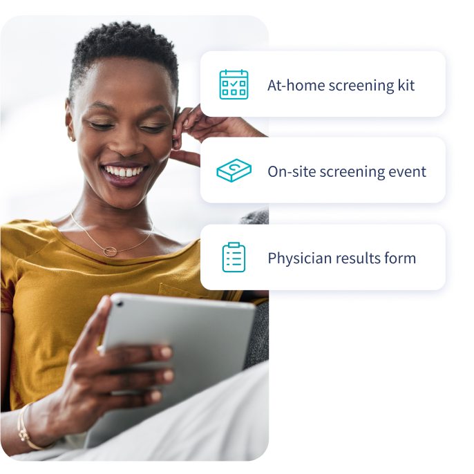 Biometric Screening for Business | LetsGetChecked