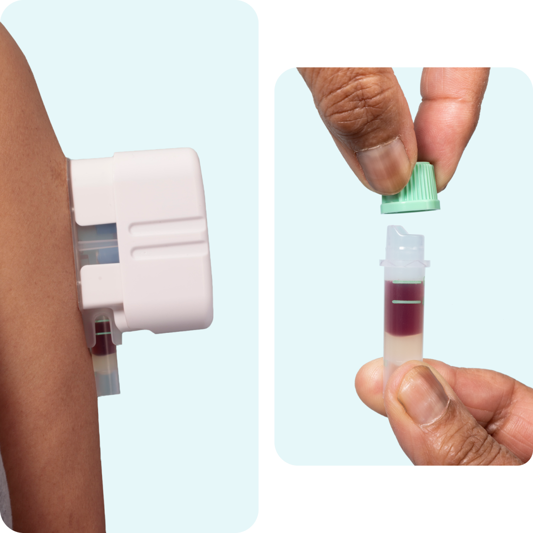 The LetsGetChecked ImPress device