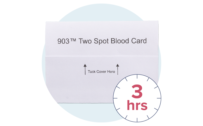 How to collect your blood sample