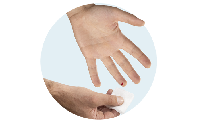 How to collect your blood sample