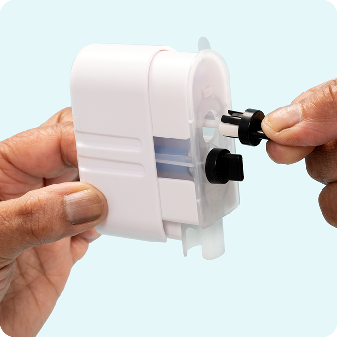 The LetsGetChecked ImPress device