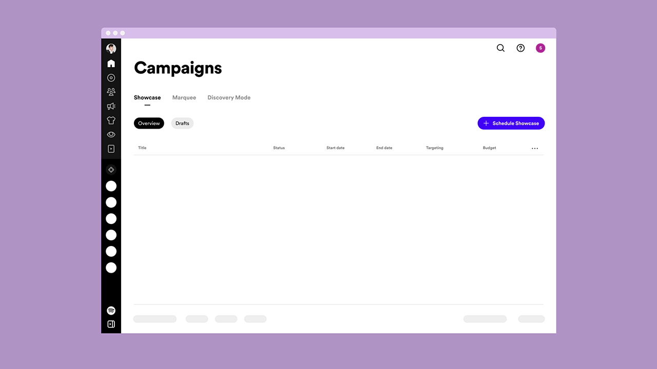 Introducing Showcase: A Campaign tool made for marketing music – Spotify for Artists