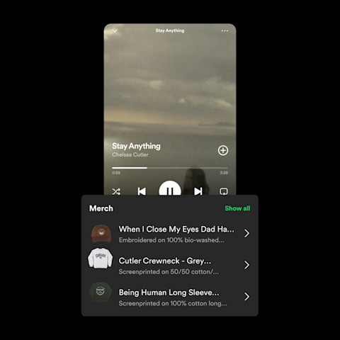 Sell Merch on Spotify – Spotify for Artists