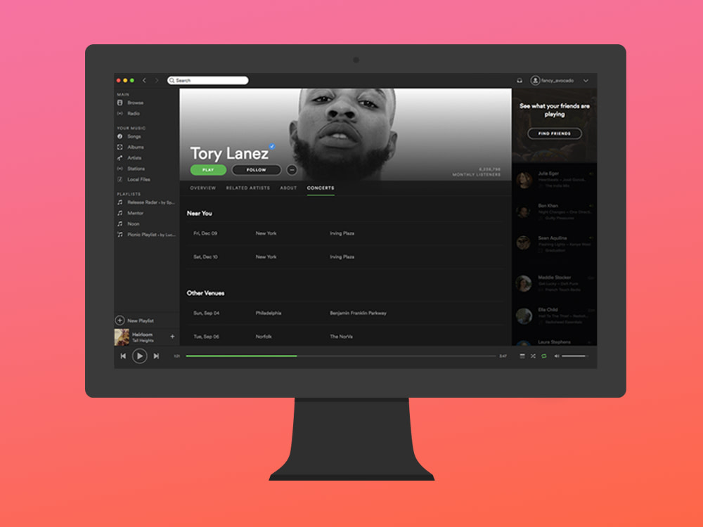 A New Concert Tab for Artist Pages – Spotify for Artists