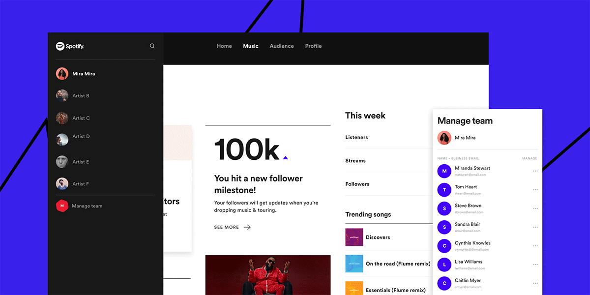 All Together Now: Spotify for Artists. For Artists, Managers, and ...
