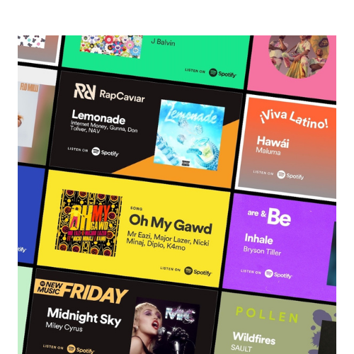 Criação de playlists – Spotify for Artists