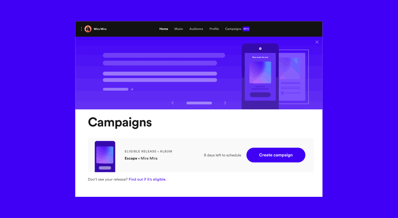 Marquee: Make Noise When It Matters Most – Spotify for Artists