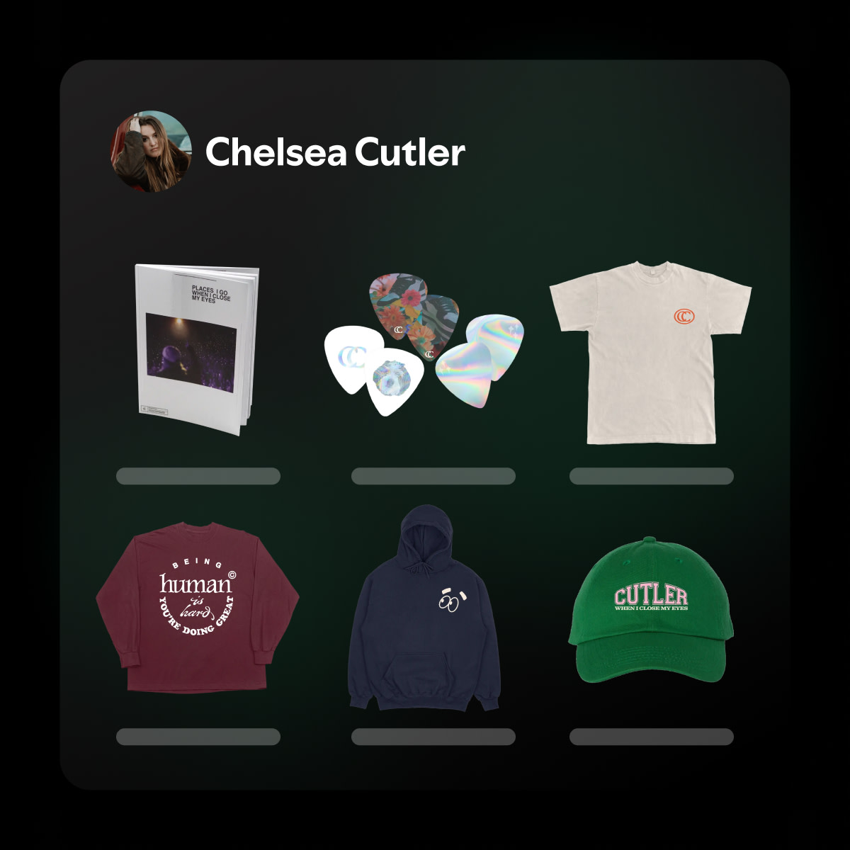 Vendre des produits dérivés sur Spotify – Spotify for Artists