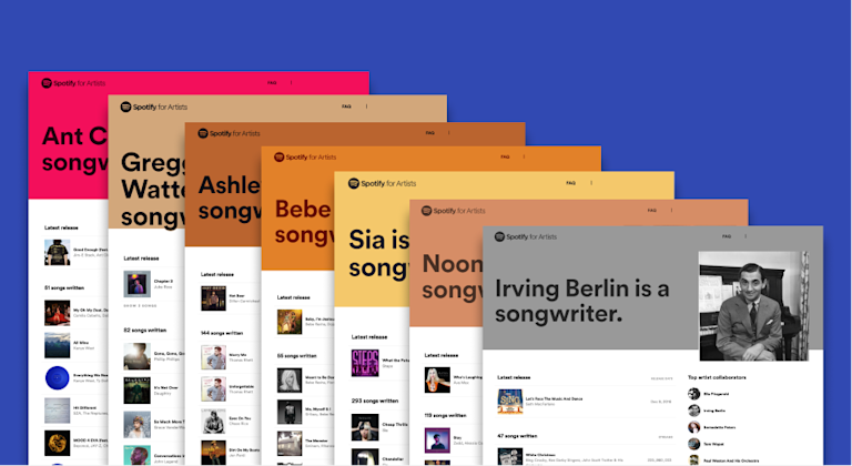 Introducing the Songwriters Hub on Spotify – Spotify for Artists