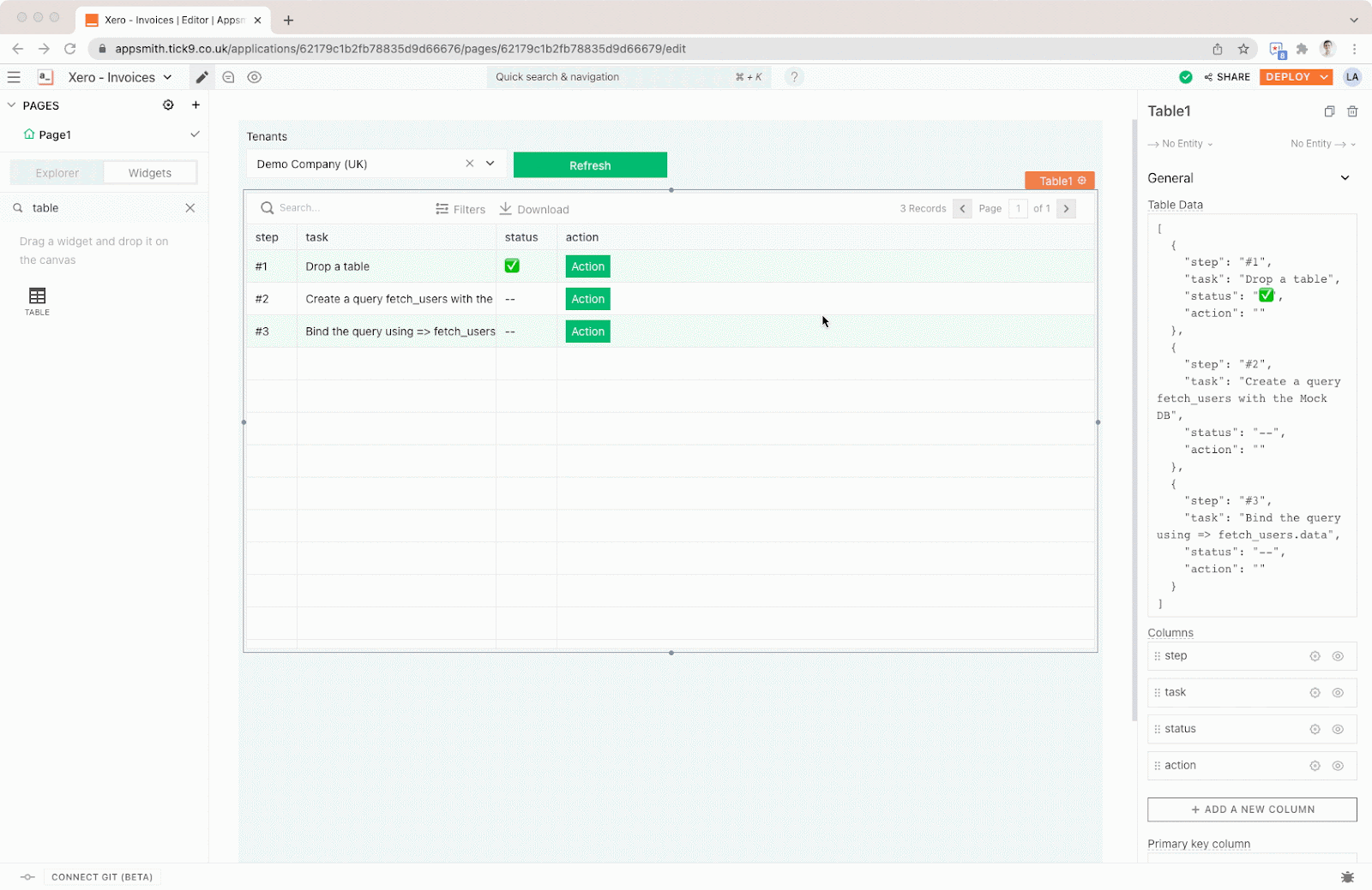 Connect Xero Api To Appsmith