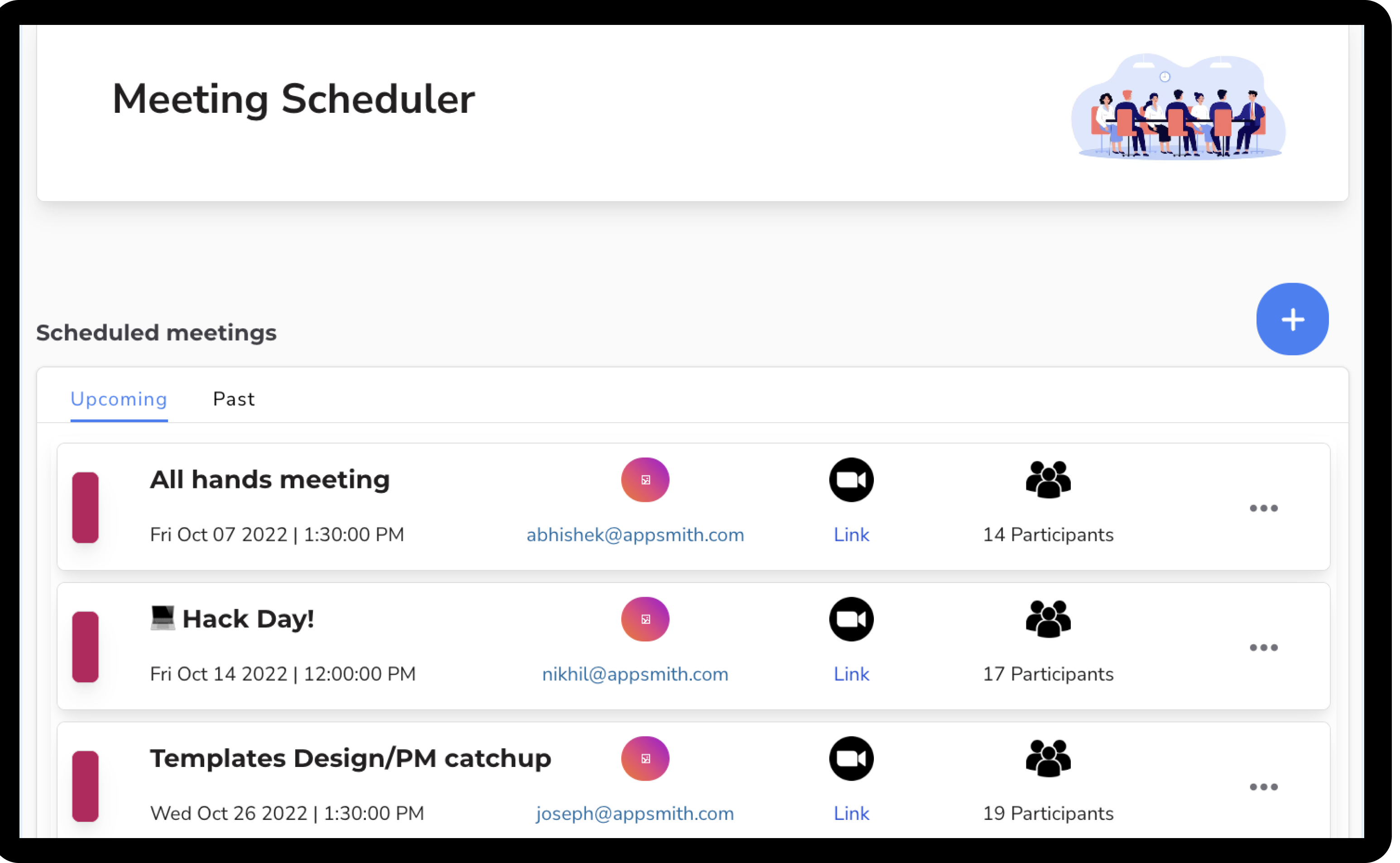 Meeting Scheduler Template
