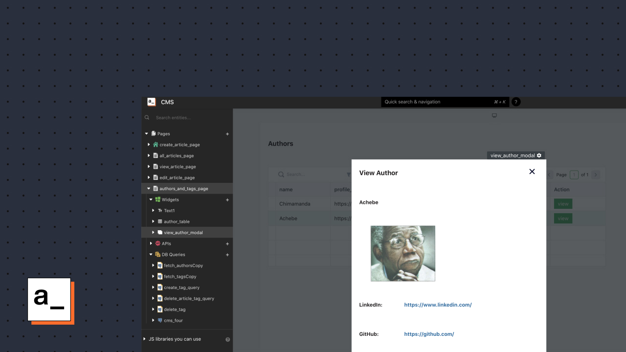 Build a Custom CMS in Under an Hour