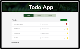 Todo App Template