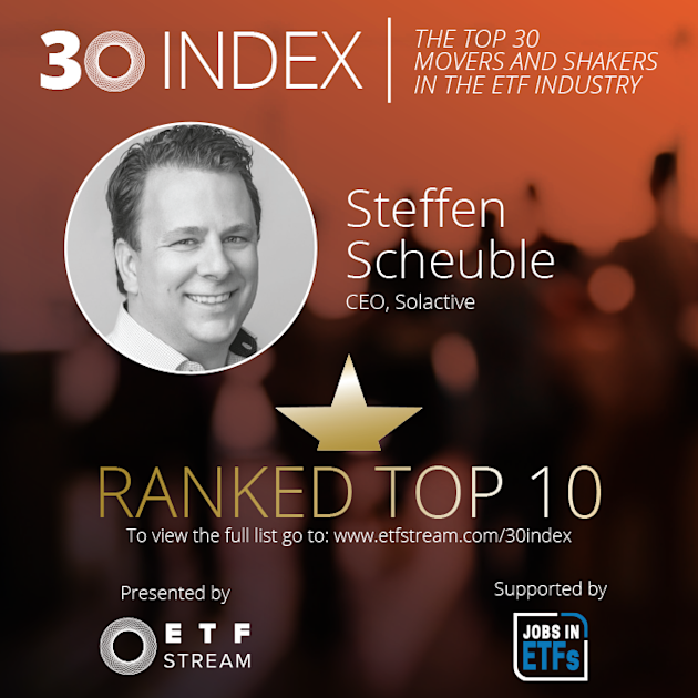 30 Index Interviews: Steffen Scheuble of Solactive
