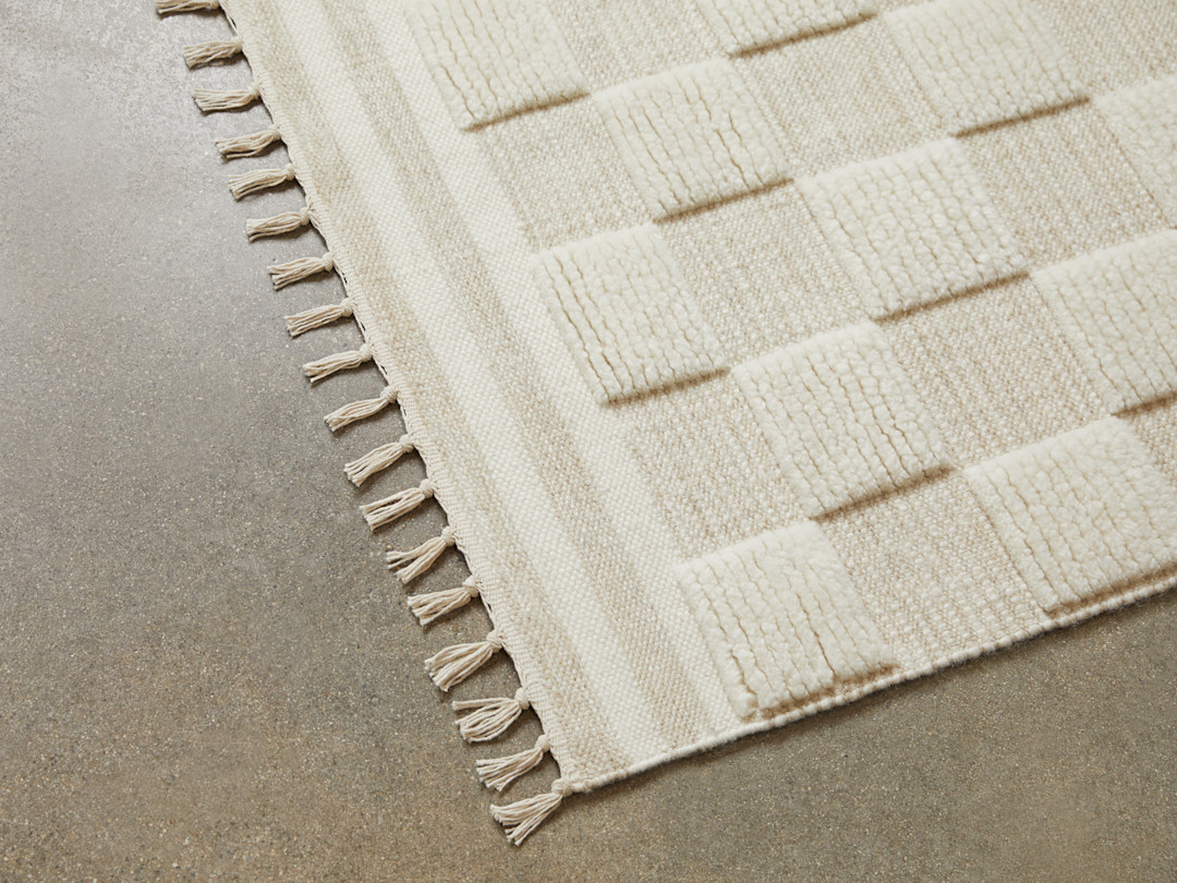 Checkered Wool Rug | Parachute