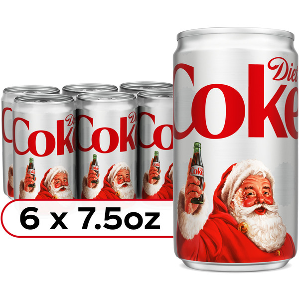 Coca-Cola Diet Coke Mini Cans (6pk) | The Fresh Market