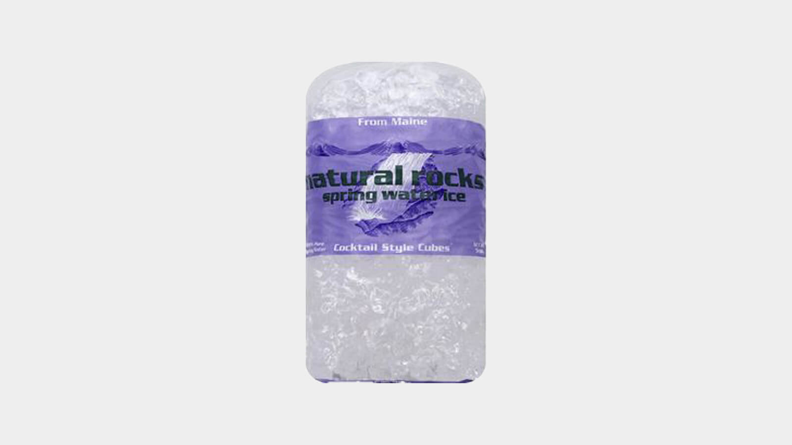5lb Ice, Cocktail Style Cubes, Natural Rocks Spring Water | The Fresh ...