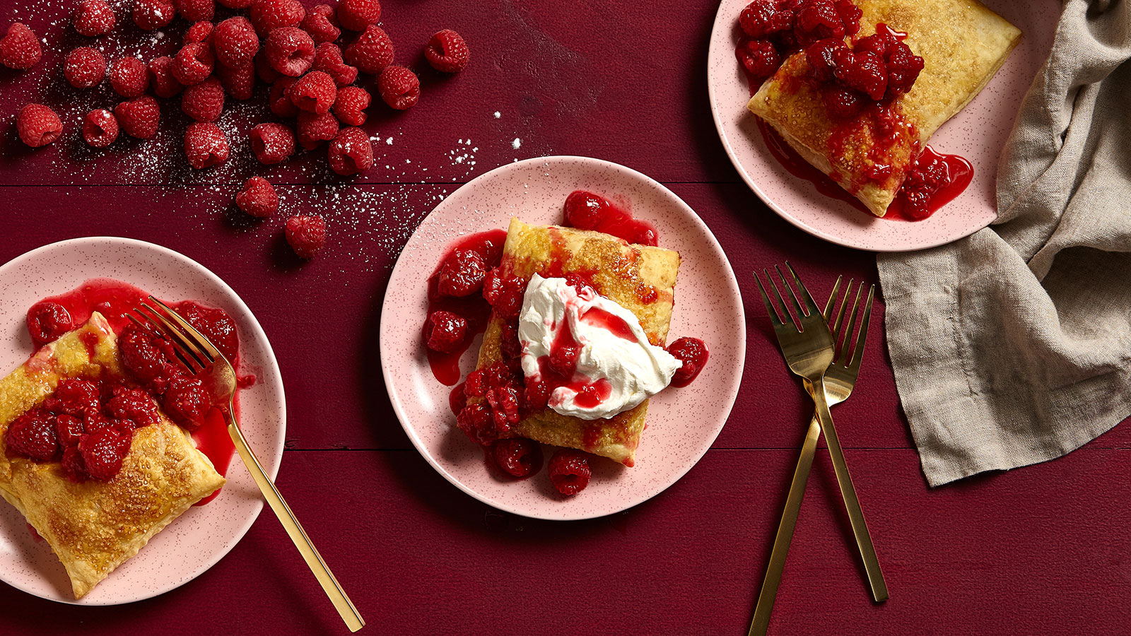 Raspberry Old Fashioned Puff Pastries | Recipe | The Fresh Market - The ...